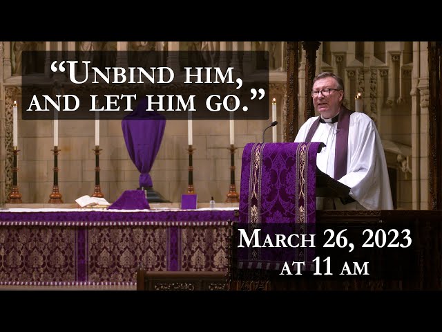 Unbind Him And Let Him Go John 11:32 44