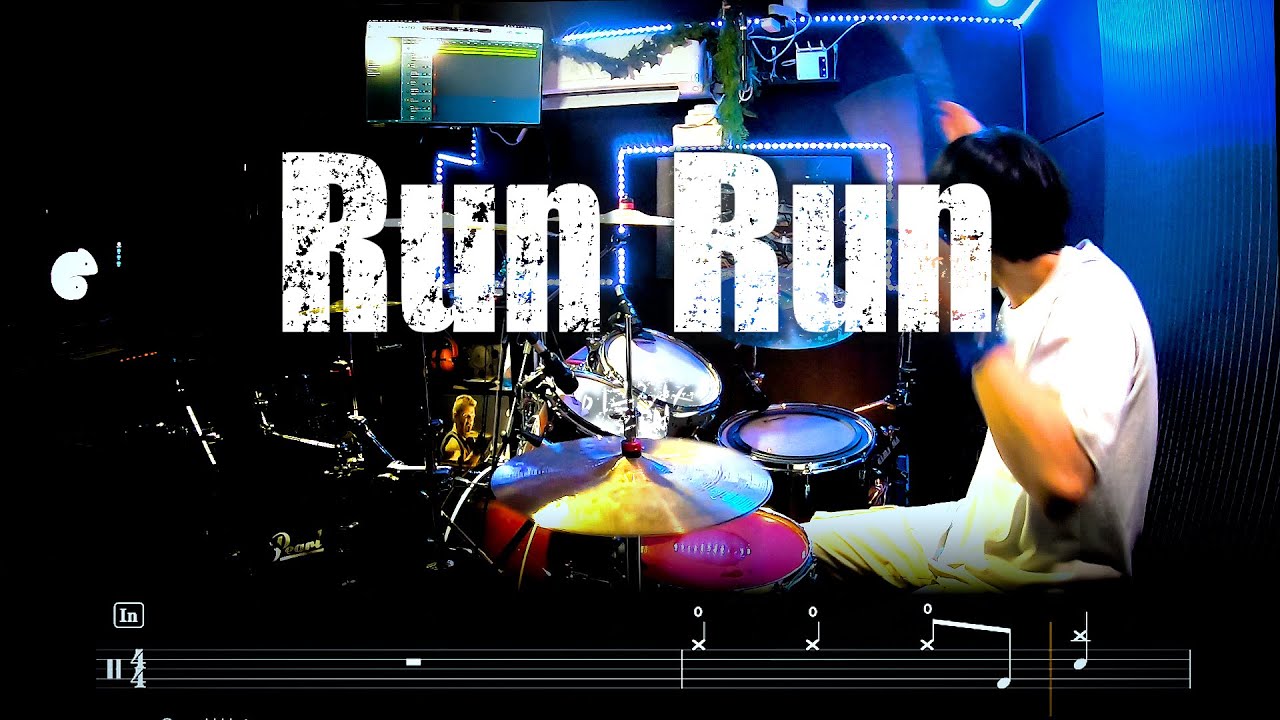 이클립스 (ECLIPSE) - Run Run 드럼커버 드럼악보 l Drum cover Drum score [선재 업고 튀어 ...