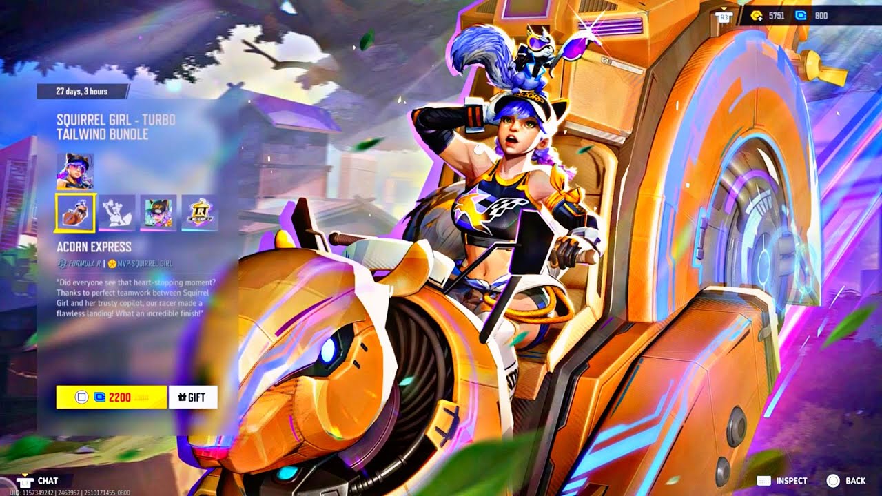 Squirrel Girl & Thor Formula R Bundle Skins! Marvel Rivals - YouTube