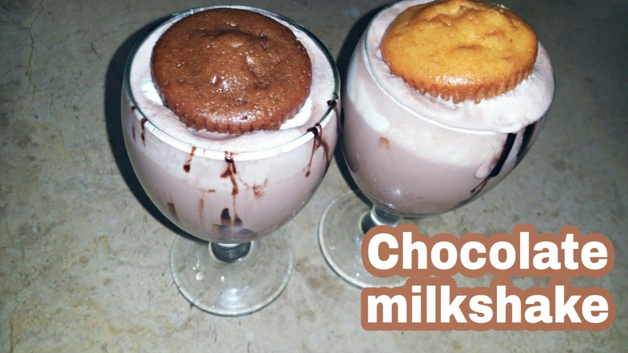 Chocolate milkshake recipe / chocolate shake homemade / easy ,tasty ...