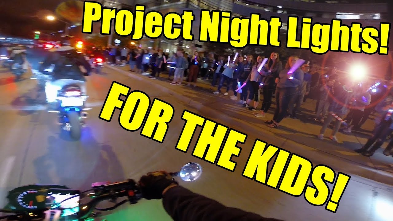 Project Night Lights - For The Kids! - YouTube