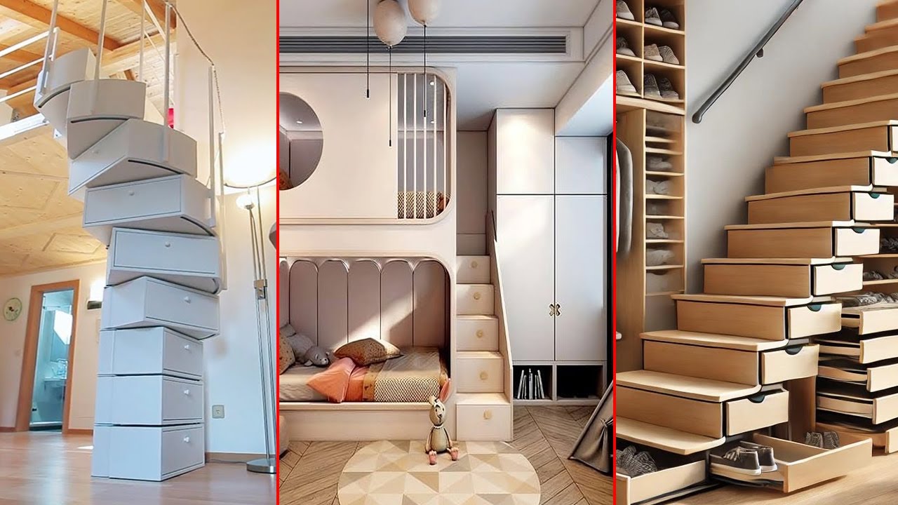 Amazing Home Design with Smart Furniture | Space-Saving Ideas! - YouTube