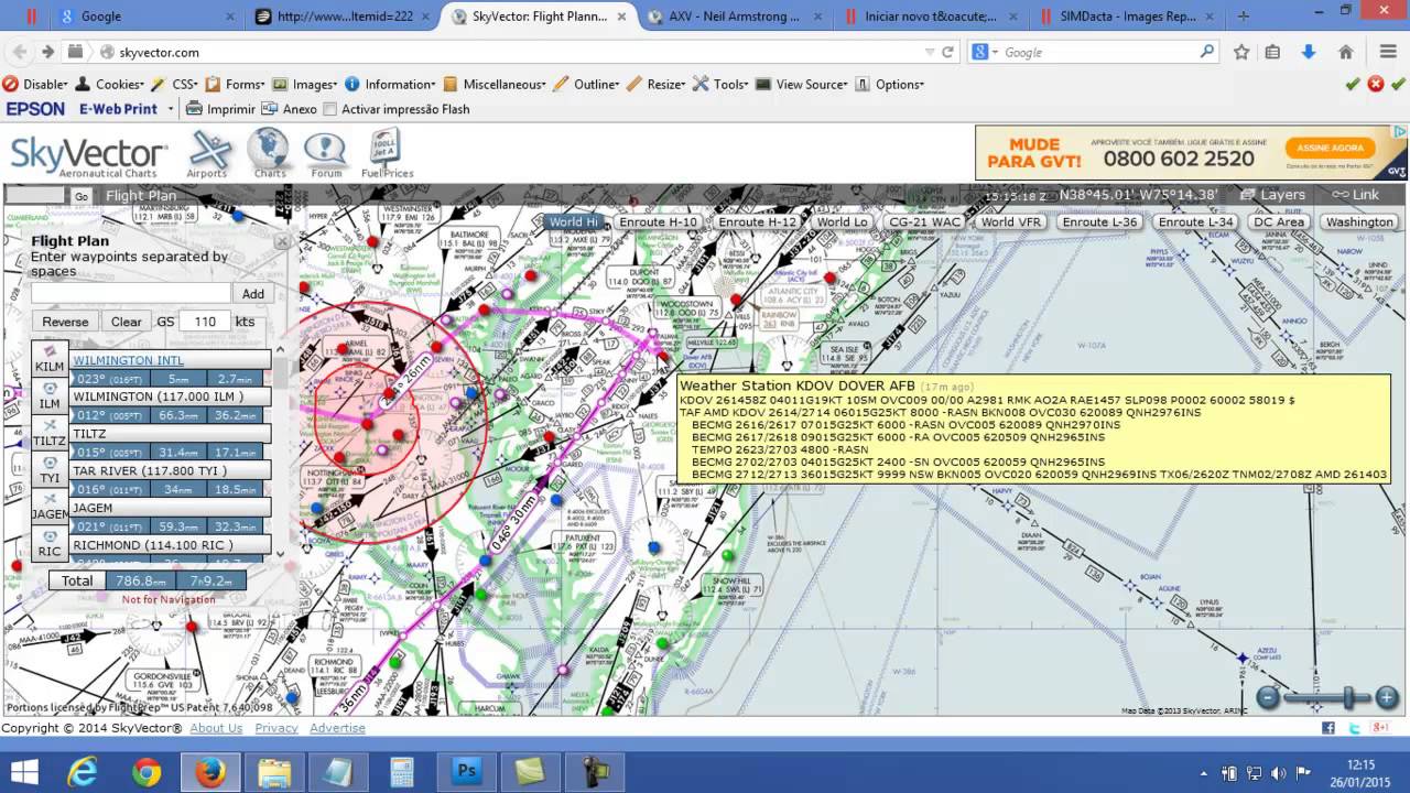 Briefing - Rota do Voo (ma2yaca7) SKYVECTOR - YouTube