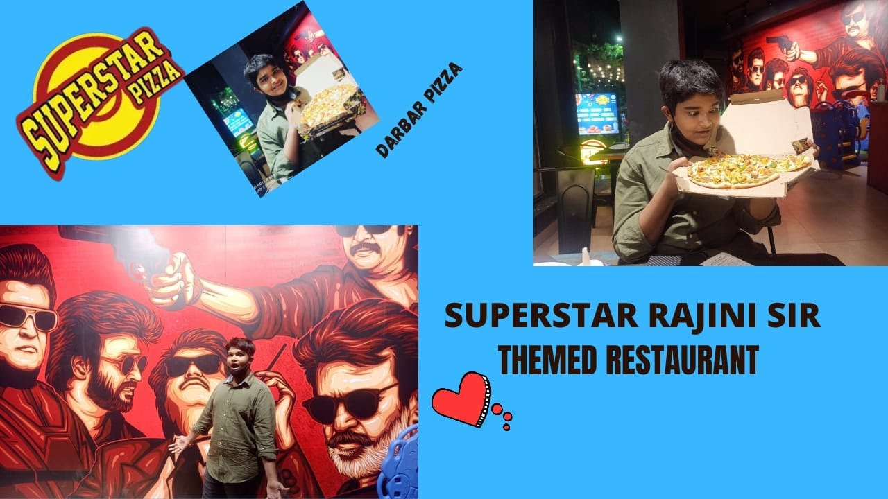 SuperStar Pizza 🍕😋| ALWARPET| RAJINI SIR BASED RESTAURANT 😋🔥🔥 ️🤩 ...