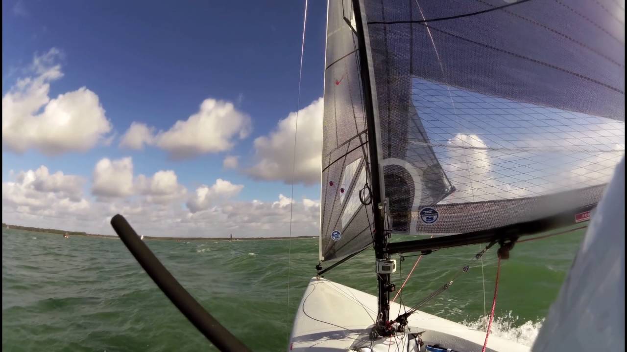 K1 Keel dinghy Planning nationals 2016 - YouTube