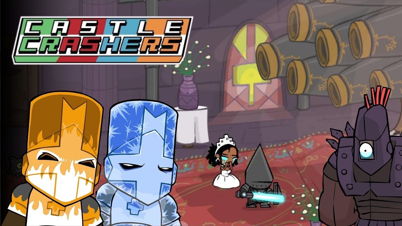 Castle Crashers Walkthrough HD - 4 Flowery Field, Wedding Crash, Parade ...