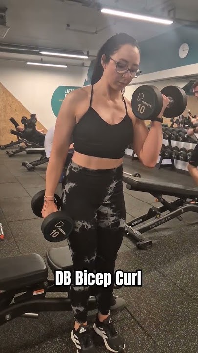 DB Bicep Curl - Exercise Demo - YouTube