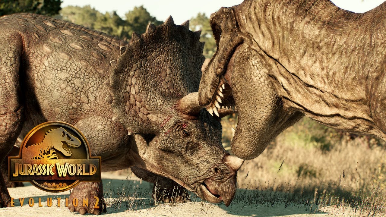 T Rex Vs Triceratops 🦖 Jurassic World Evolution 2 Tales From Isla