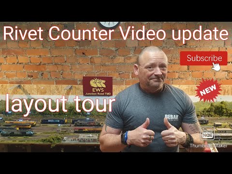 Rivet counter update, YouTube video goes viral layout tour 00 gauge ...