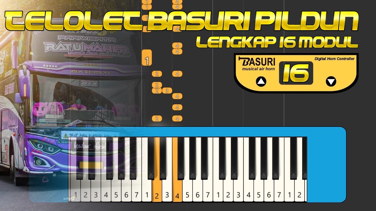 Telolet Basuri Pildun V3 Lengkap 16 Modul - YouTube