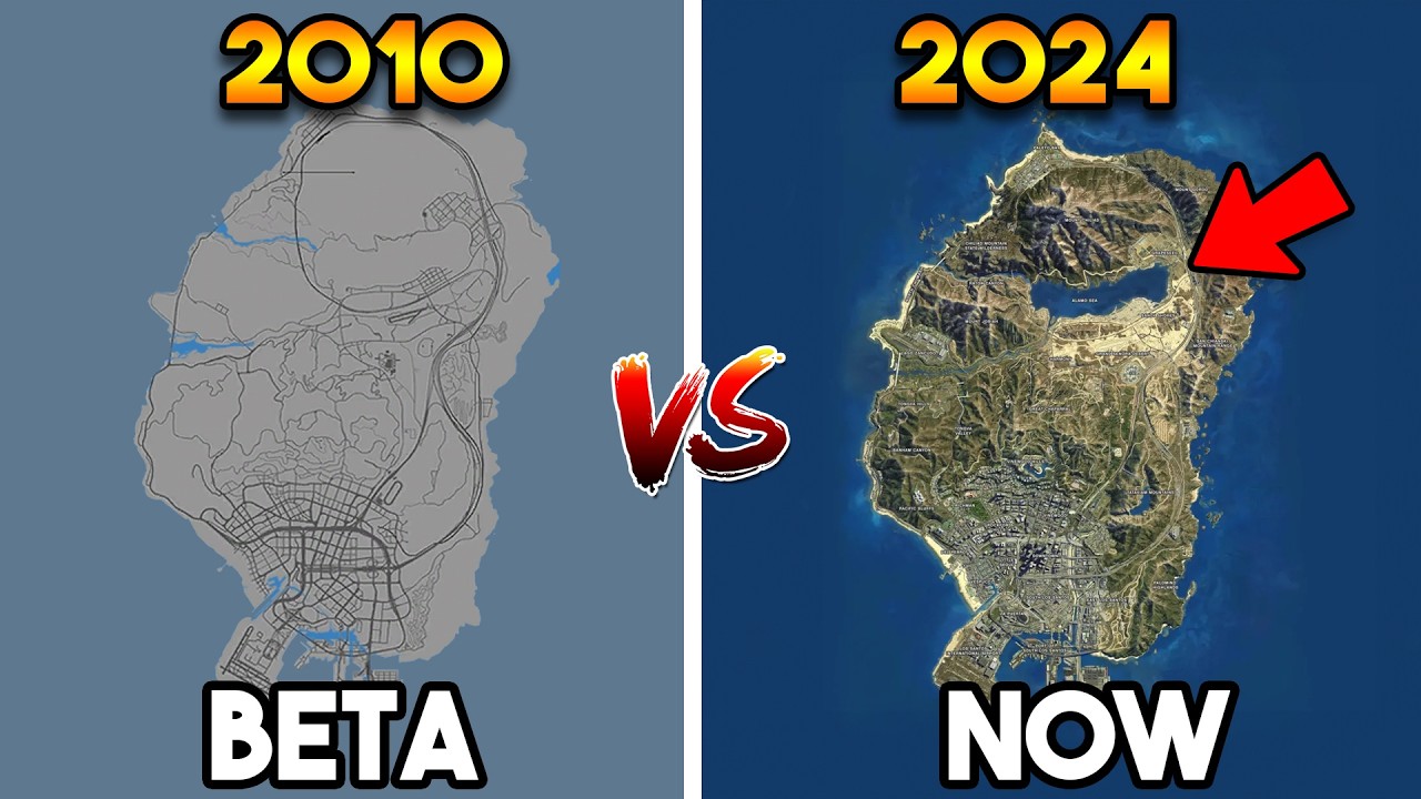 GTA 5 BETA VERSION VS FINAL VERSION (IS IT DIFFERENT?) - YouTube