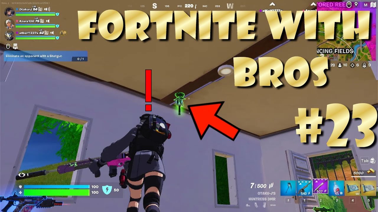 Fortnite with Bros part 23 - YouTube