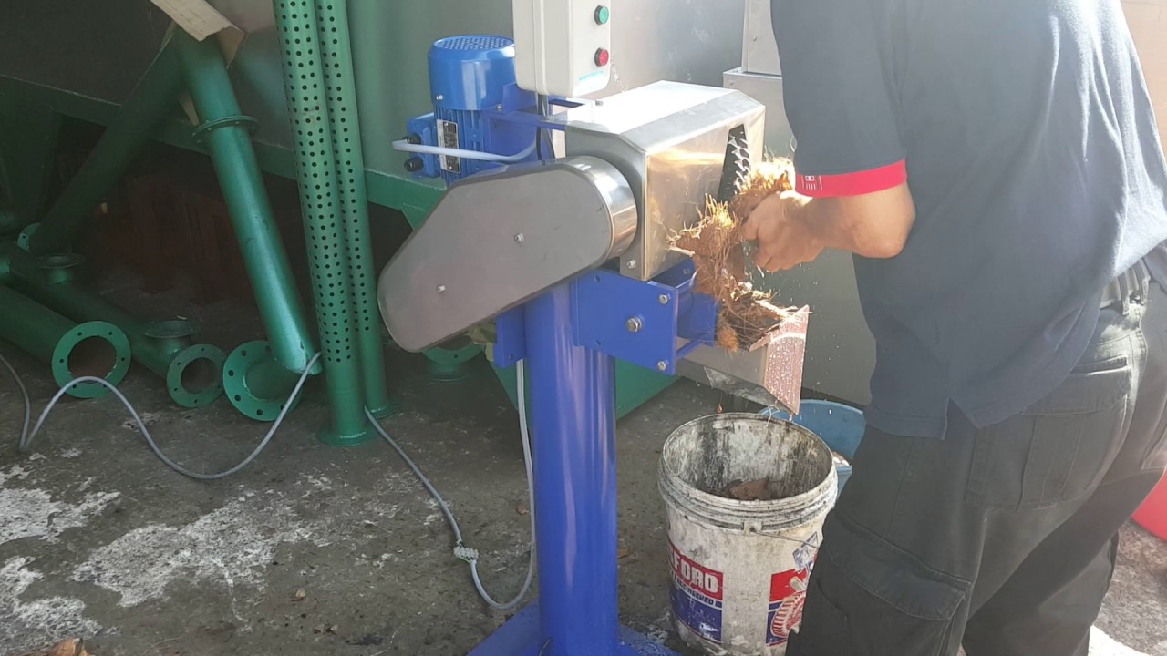 CoCoMaN Coconut Deshelling Machine COM20-1A - YouTube