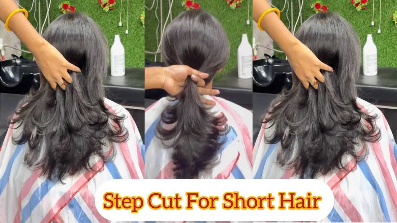 How To Short Hair Layer Cut/ multi layer haircut/ advance layer haircut ...