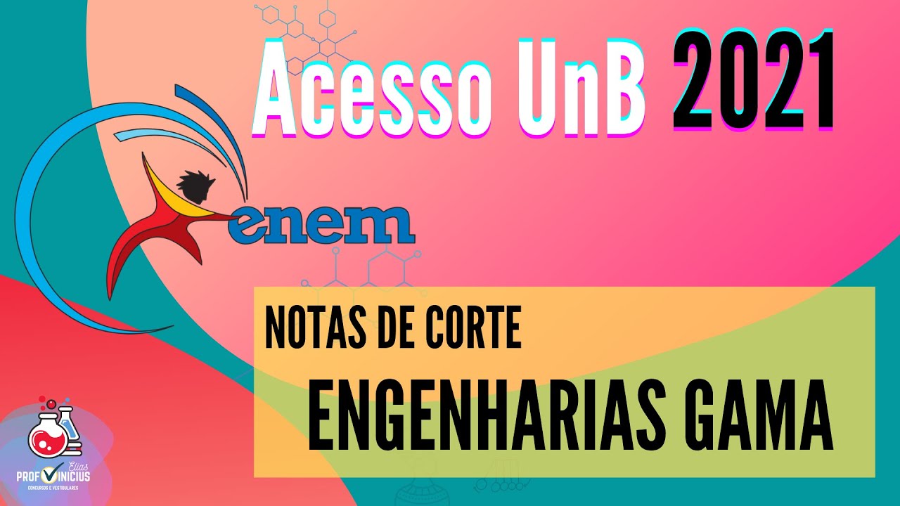 NOTAS DE CORTE ACESSO UNB ENEM 2021 - ENGENHARIAS GAMA - YouTube
