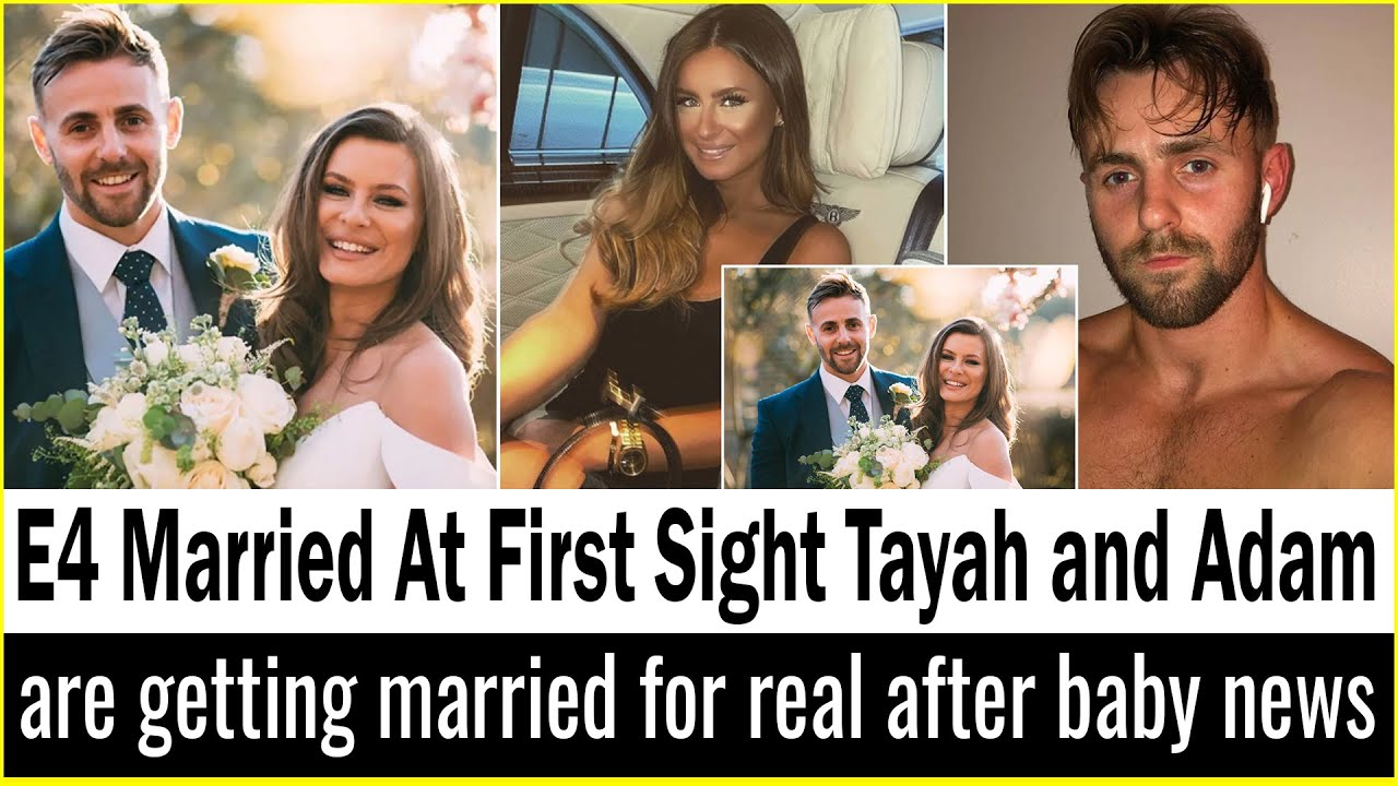 E4 Married At First Sight Tayah and Adam are getting married for real ...