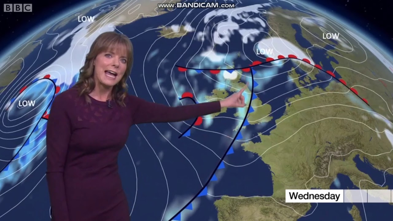 Louise Lear - BBC Weather - (15th January 2019) - 60 fps - YouTube