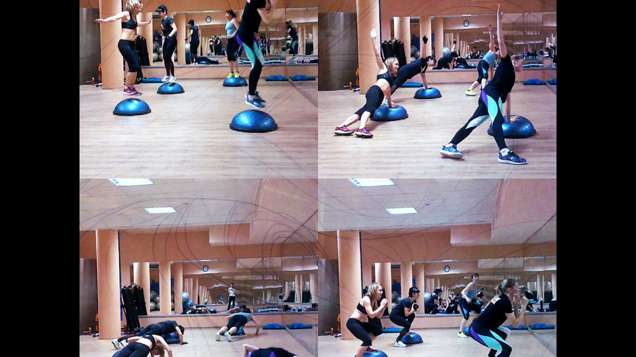 Functional training (BOSU) Связка #17 - YouTube