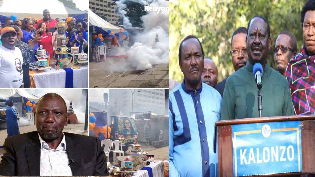 ANGRY AZIMIO LEADERS CONDEMS BADLY PRESIDENT RUTO FOR TEARGASSING ...