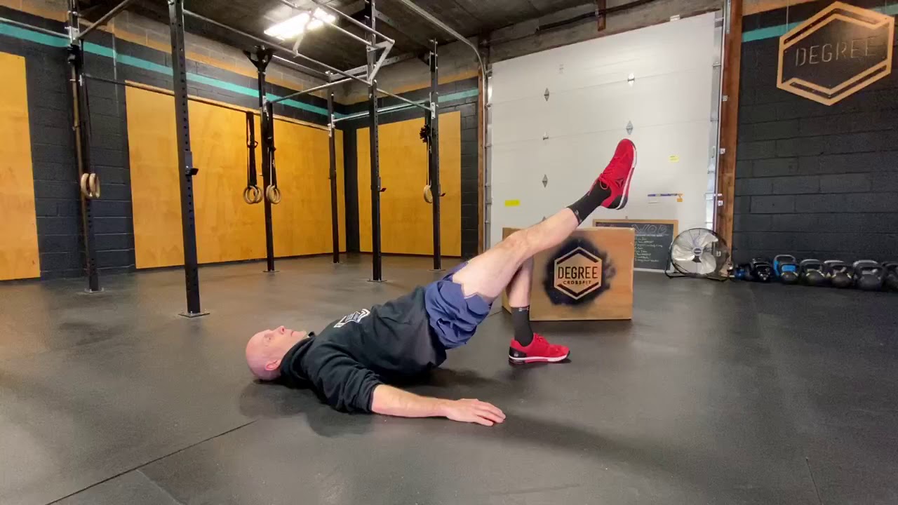 Glute Bridges Double Leg/Single Leg - YouTube