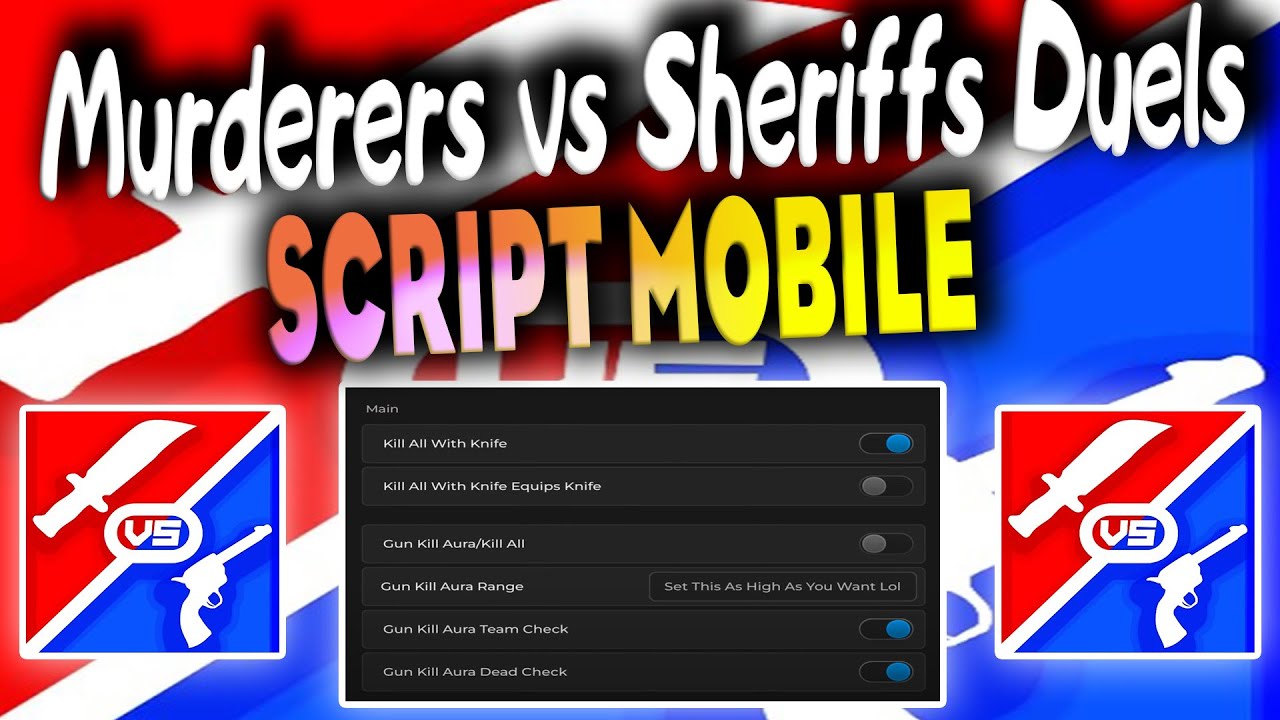 Murderers vs Sheriffs Duels script – (Expand Players Hitbox, ESP, Aimbot) - YouTube