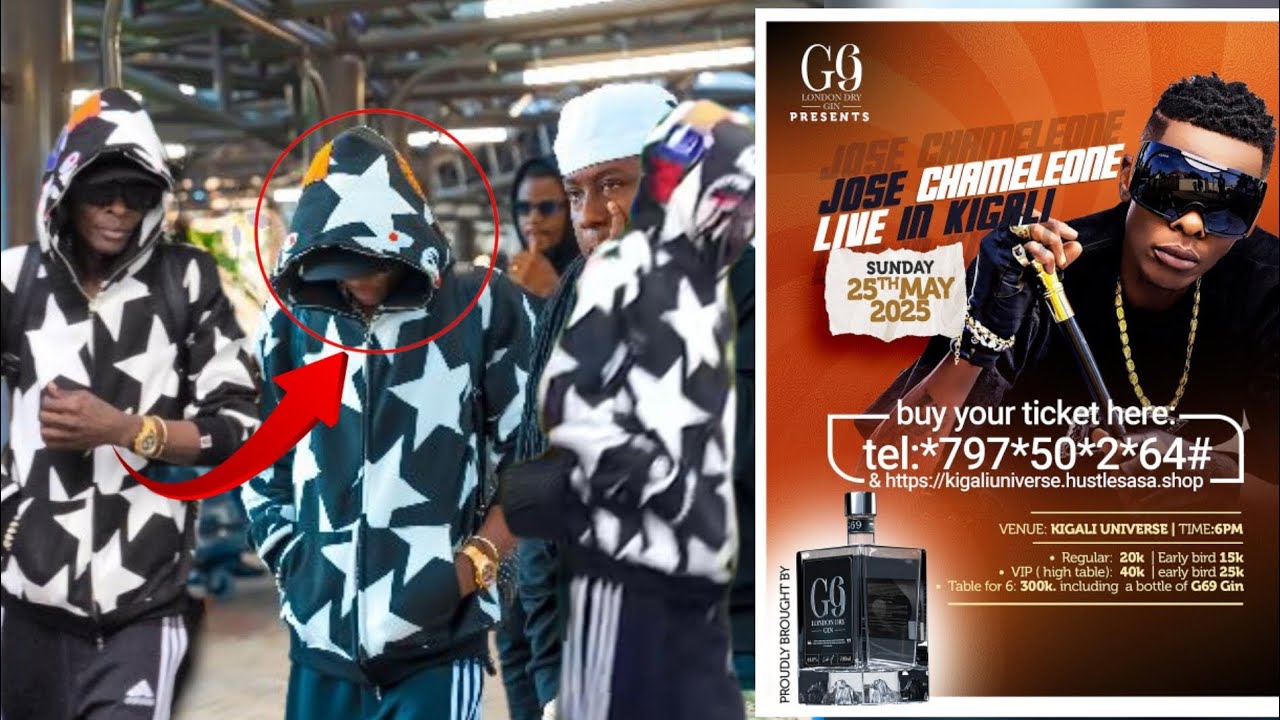 Jose chameleon n'uburakari bwinshi yageze mu Rwanda byandakaje kbc ...