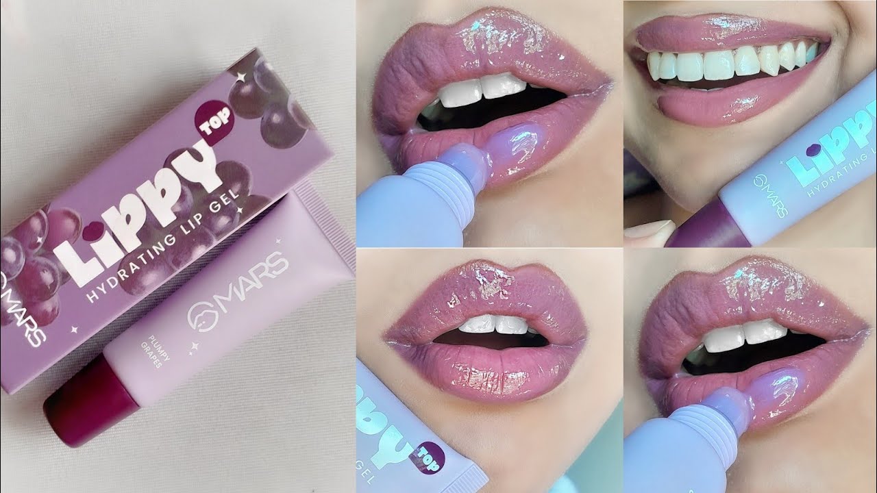 MARS Cosmetics Lippy Top Hydrating Lip Gel || Lip Swatch and Review ...