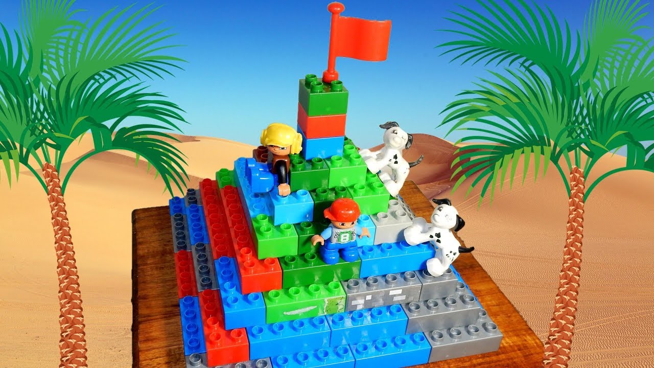 How to Build a Giant Pyramid Using Mega Bloks Mini (or Lego Duplo ...
