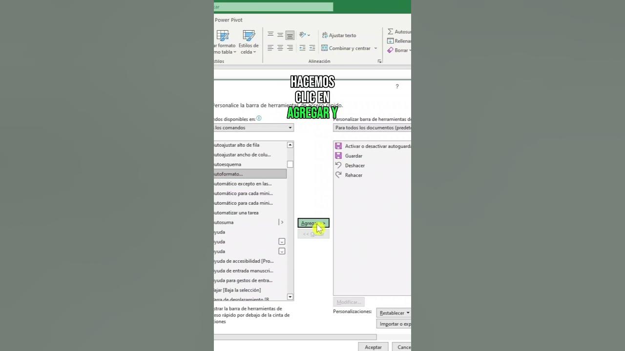 AUTOFORMATO en EXCEL #superexcel - YouTube