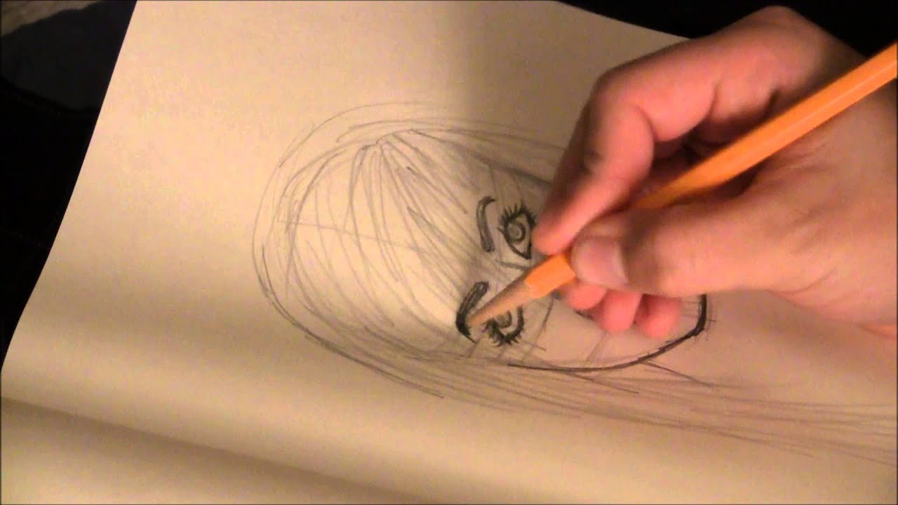 Scene Girl Speed Draw - YouTube