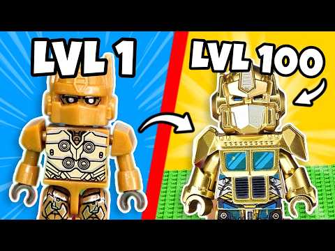 I built FAKE TRANSFORMERS AUTOBOTS in LEGO... - YouTube