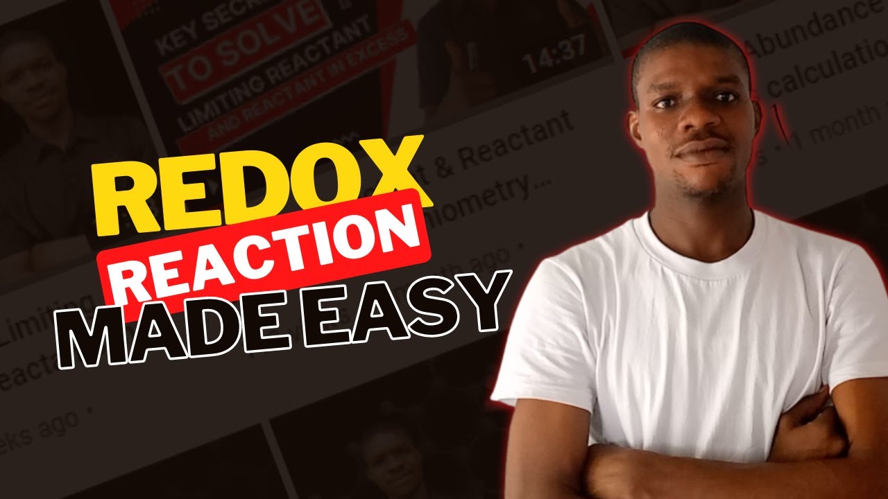 How to Balance Redox Reaction[oxidation and Reduction reaction] - YouTube