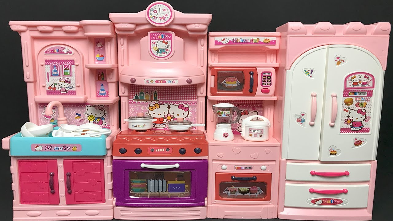 Hello Kitty Cook Delicious Food Kitchen Playset Satisfying with ...