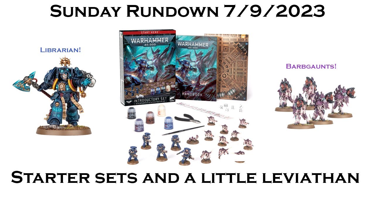 10th Edition Starter Sets Up for Preorder - Sunday Rundown July 9th ...
