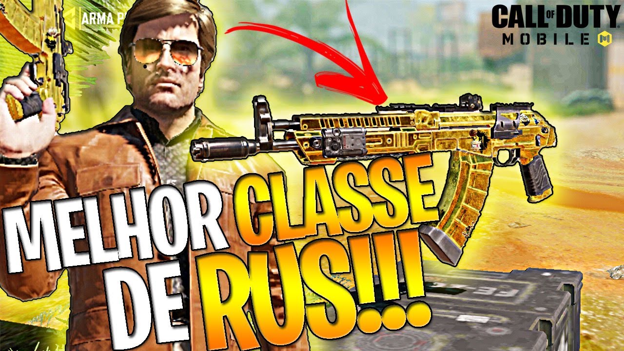 MELHOR CLASSE de RUS-79U / arma MAIS FORTE e rápida do COD MOBILE ...