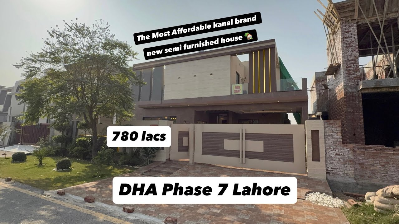 Inside PKR 7 crore 80 lacs kanal semi furnished branded house new house ...