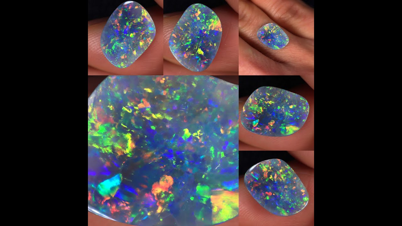 GENUINE LIGHTNING RIDGE OPAL GEMSTONE AUSTRALIA BY KUCINA OPALS - YouTube