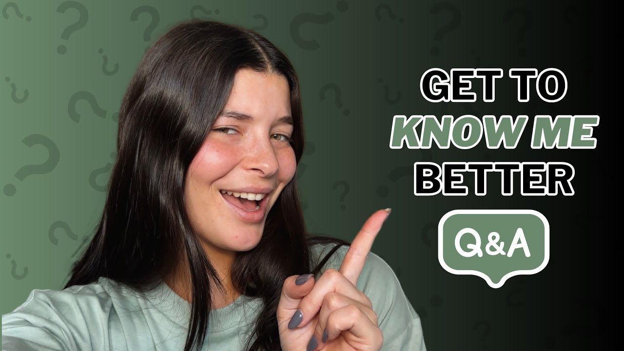 Get to know me better!! - YouTube