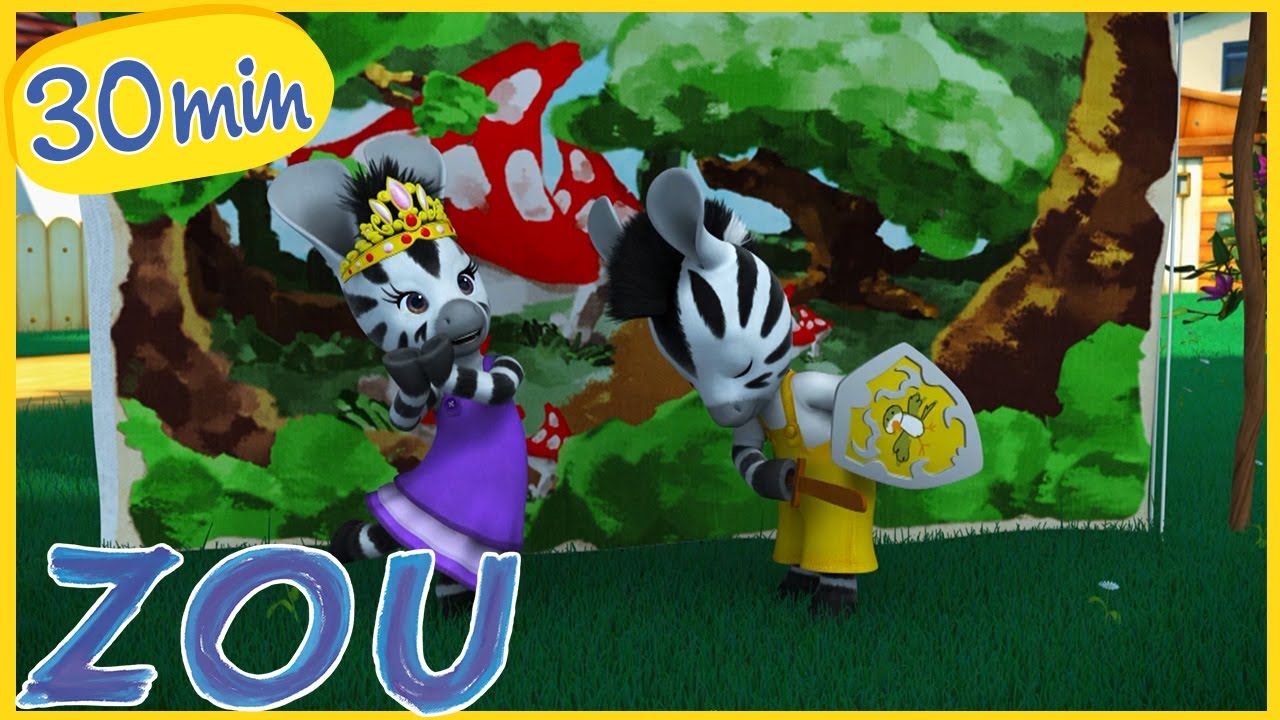 Zou's Pantomime 🎭 cartoons for kids - YouTube