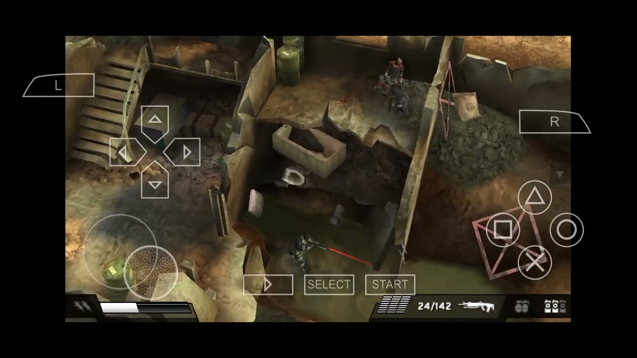 Killzone Liberation Mission 1 Part 1 (PSP) Gameplay - YouTube