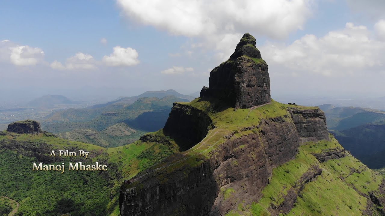 Dhodap Fort Trek With Dongaryatra , Aerial Cinematography - YouTube