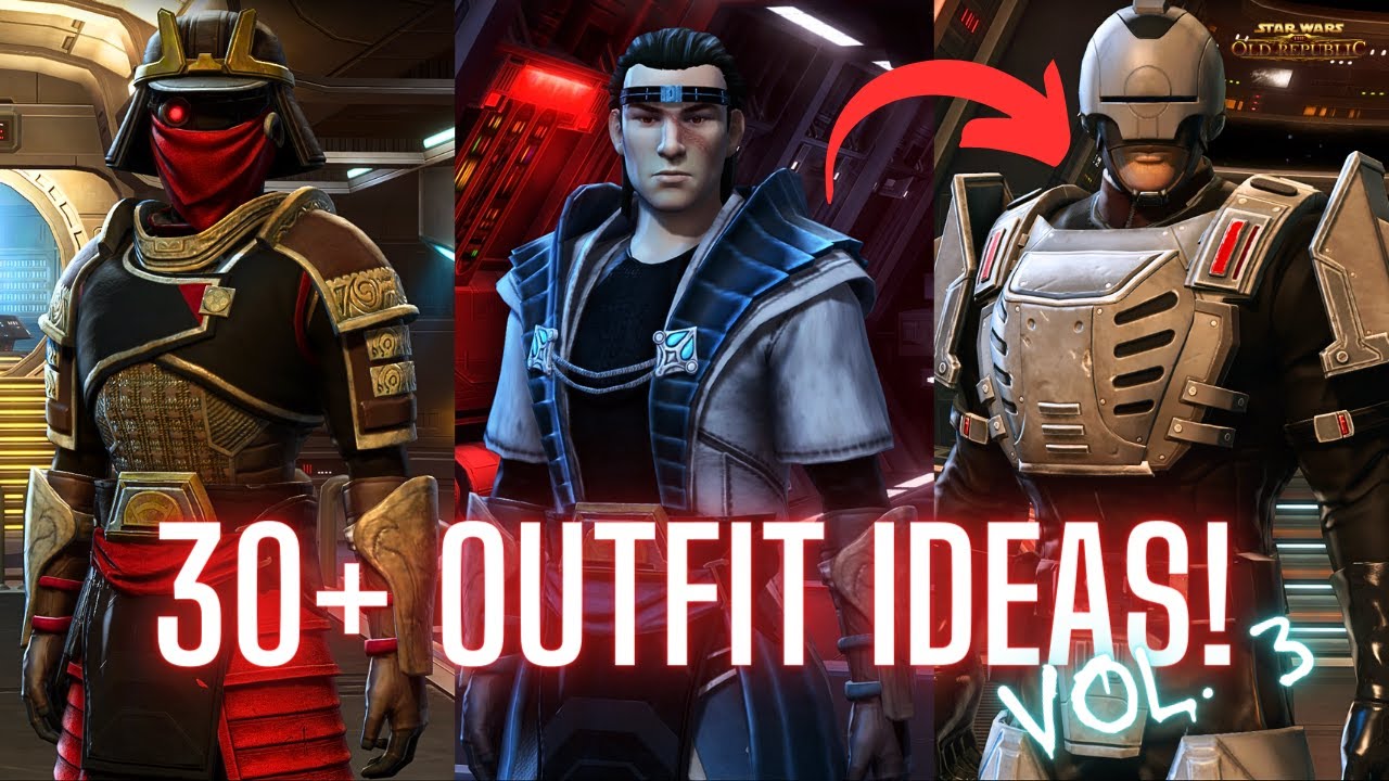 SWTOR Outfit Showcase Vol. 3 | 30+ Star Wars Looks to Inspire You - YouTube