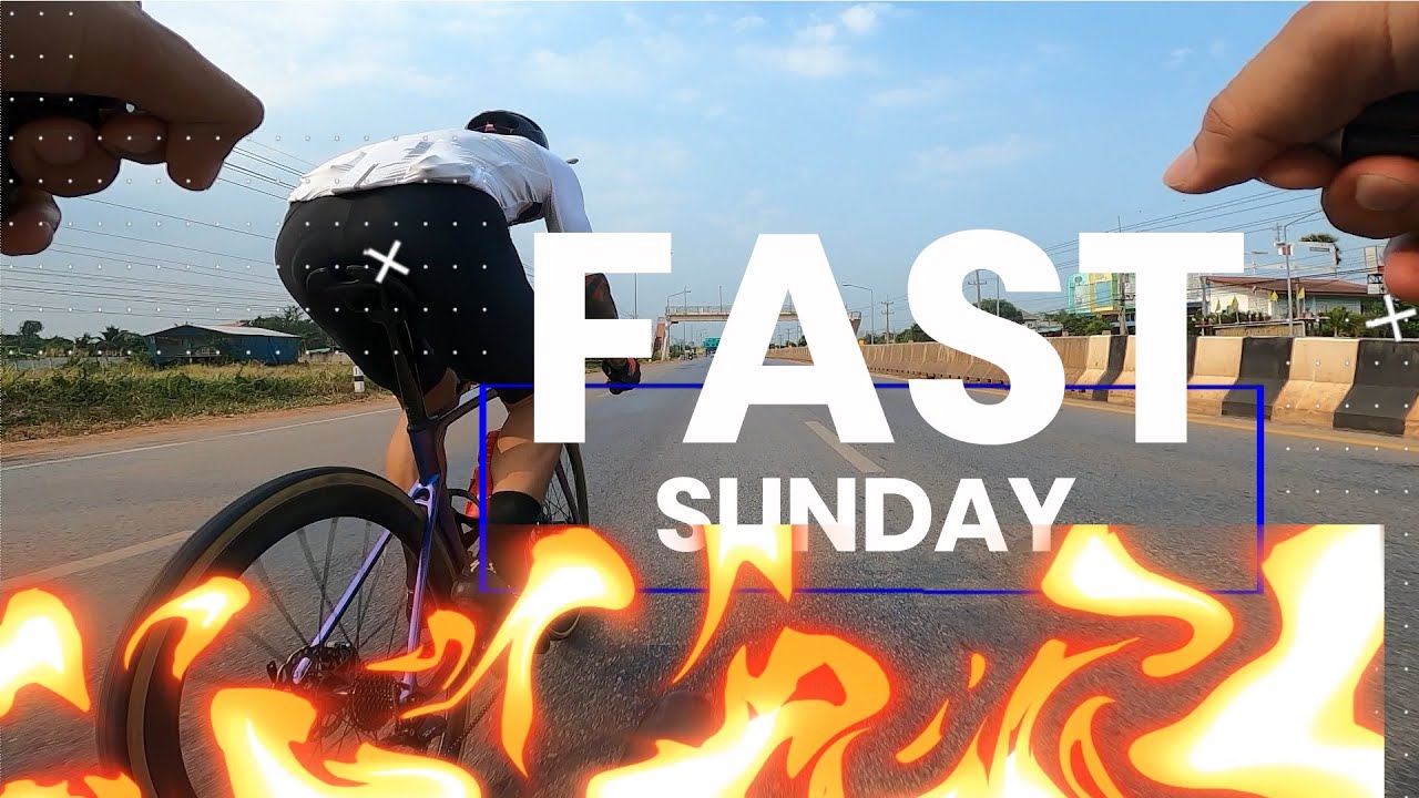 FAST SUNDAY 🥵🥵🥵 น้องฟ้ากับคุณพ่อนักปั่น - YouTube