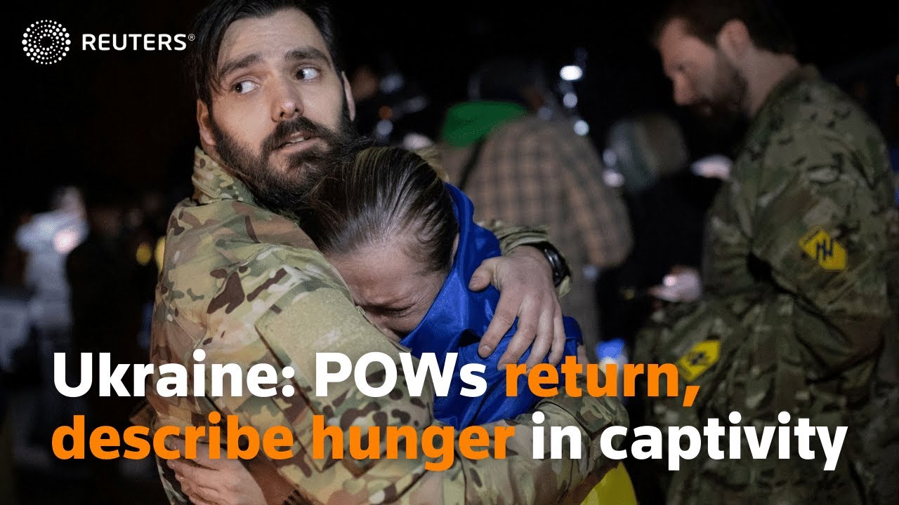 Former Ukraine POWs describe hunger in captivity - YouTube