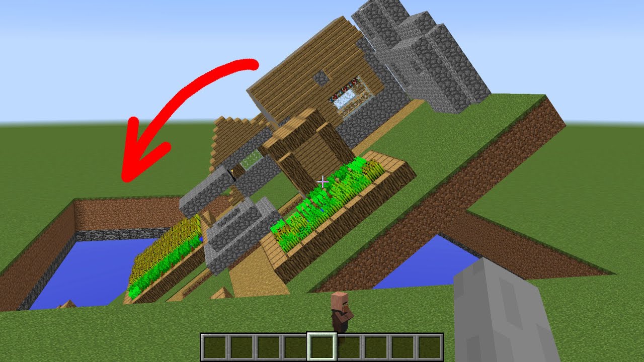 i found secret village in minecraft - YouTube