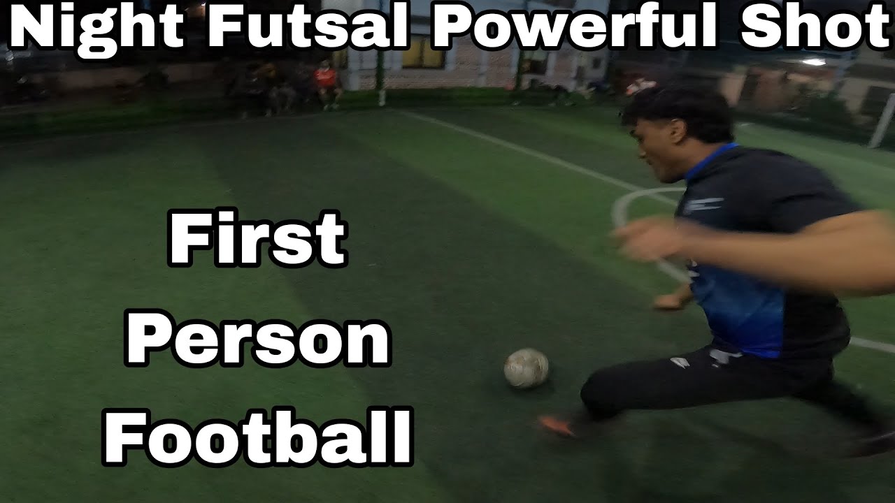 POWERFUL SHOT ON SOCCER FIELD | First Person Football | Soccer POV in ...