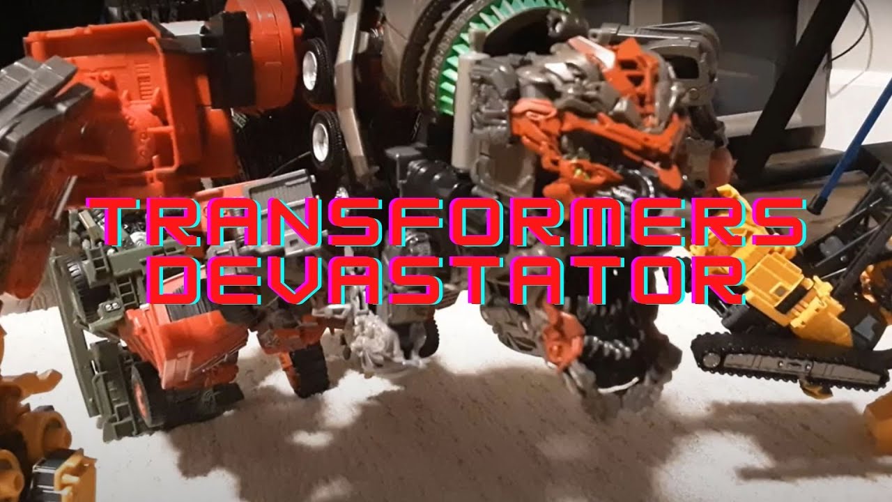 Transformers Studio Series Devastator Stop Motion - YouTube