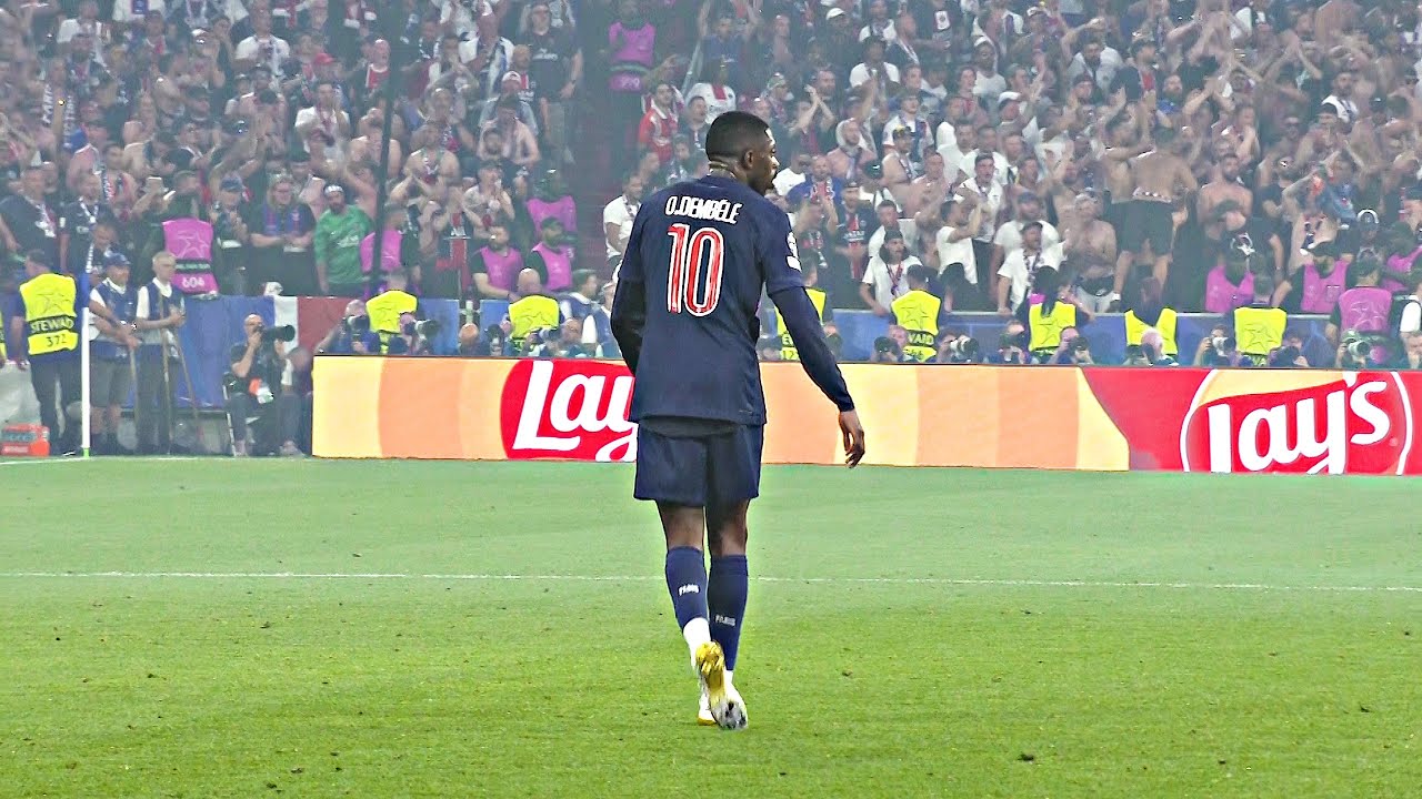 Ousmane Dembélé Rare VIP Camera vs Inter Milan - Intense Pressing ...