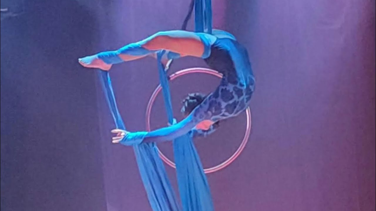 Lily Hopkins Aerial Silks June 2023 - YouTube