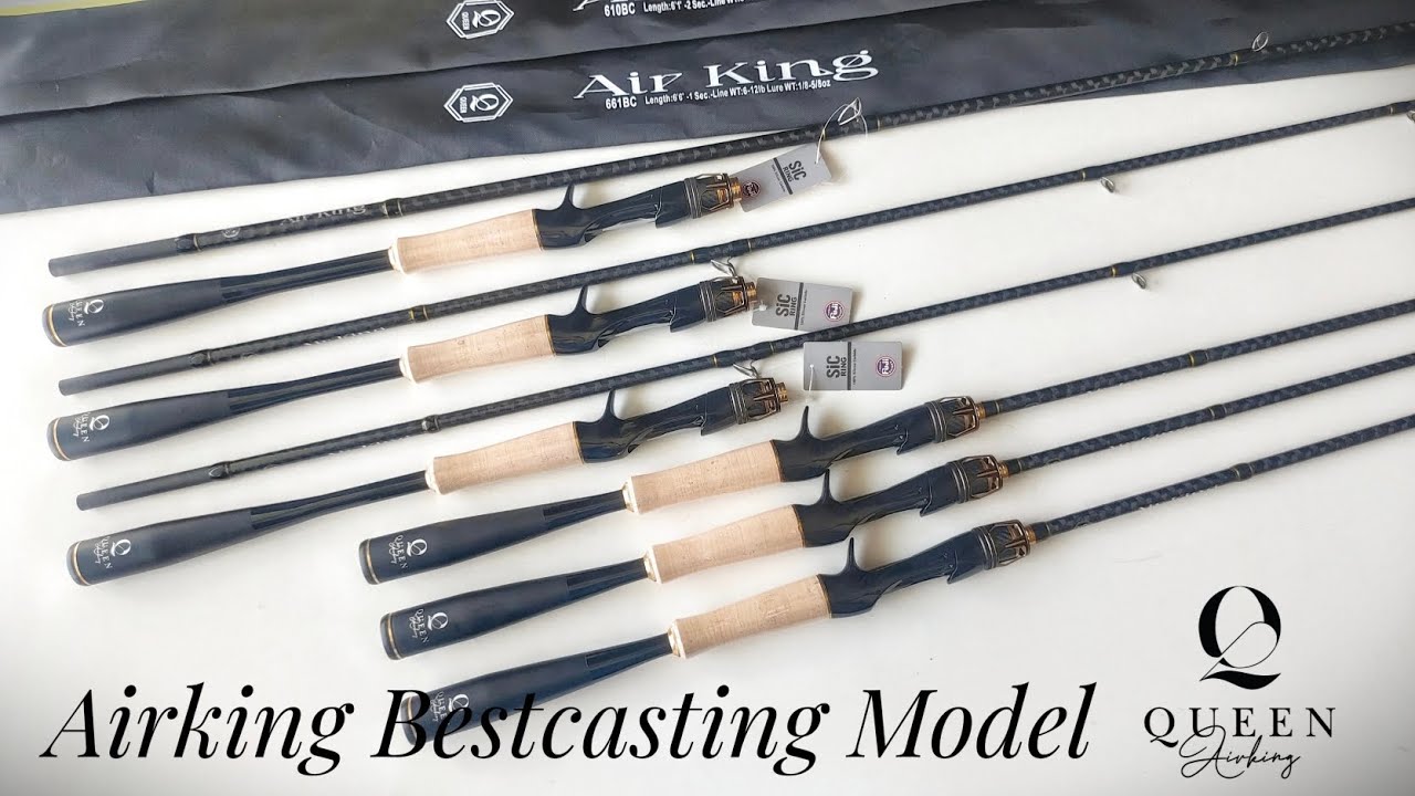 คันเบส เวทหายาก Airking Bestcasting เวท 3-8 เเละ 4-10 lb. ตัวใหม่ล่าสุดจากค่าย Queen 👑 - YouTube